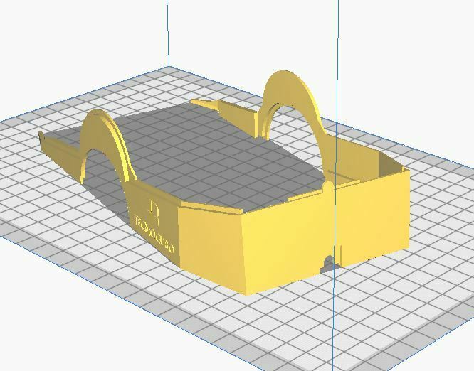 Free STL file eSun eBox - box extender for bigger spools・3D printing ...