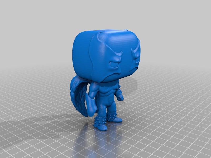 Free 3D file Angel Spawn Funko Pop・3D print design to download・Cults