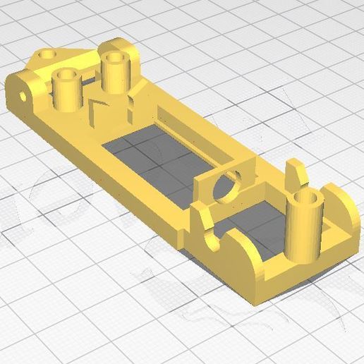 Download STL file Toyota supra scalextric car complete • Model to 3D ...