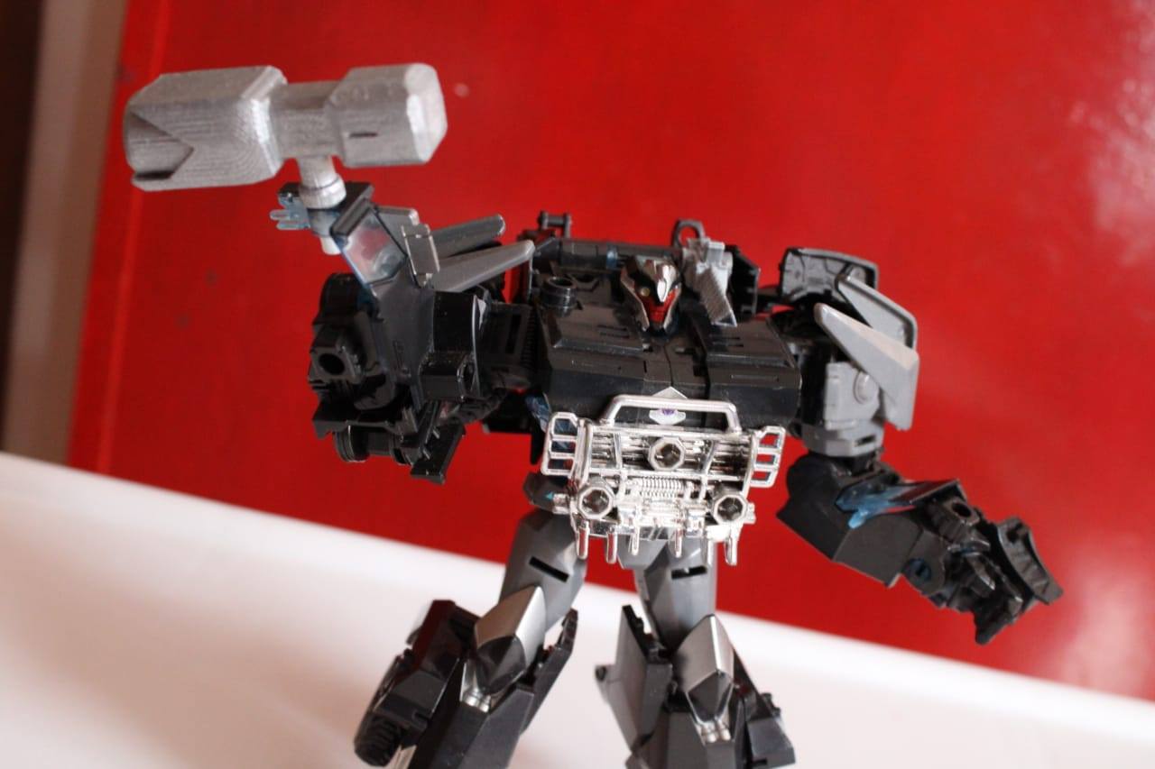 STL file Transformers Prime Breakdown Hammer and Shoulder Cannon・3D printing template to ...