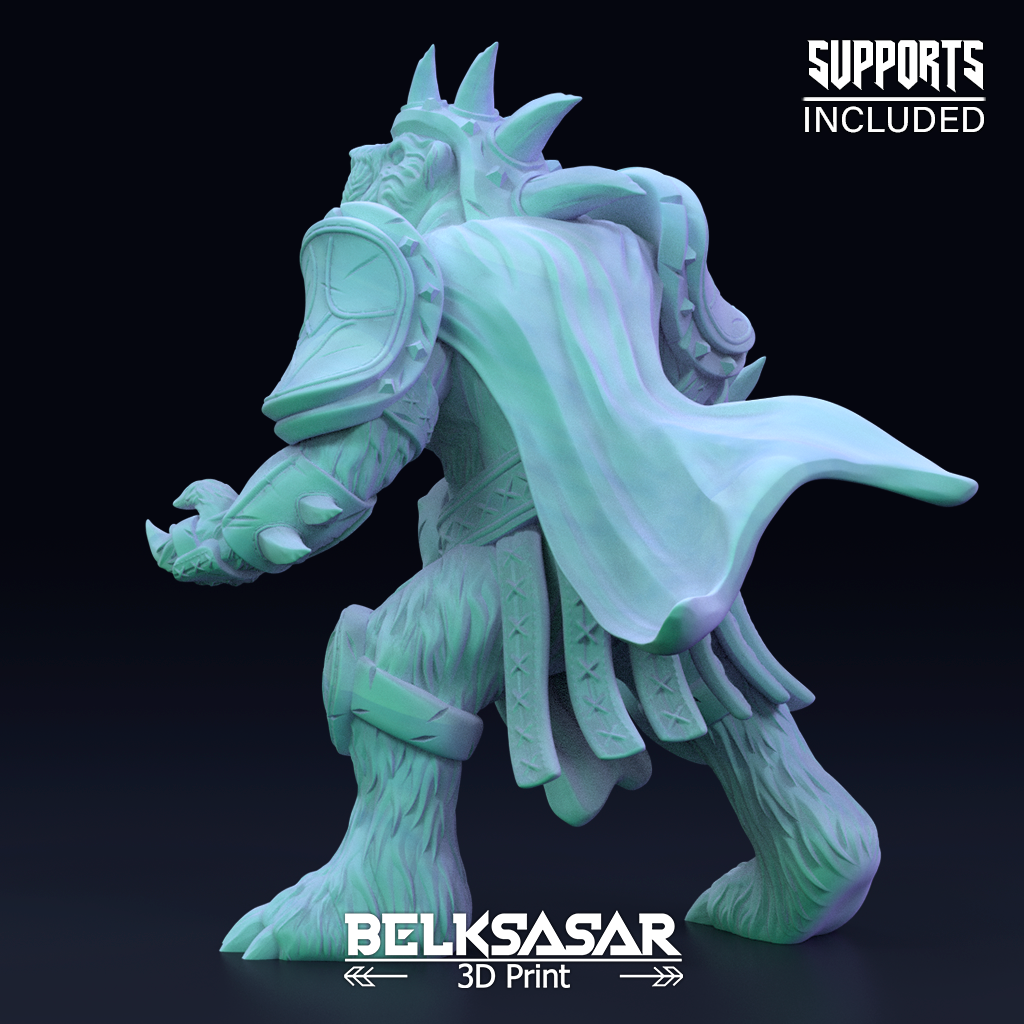 STL file Werebear Leader・3D printable model to download・Cults