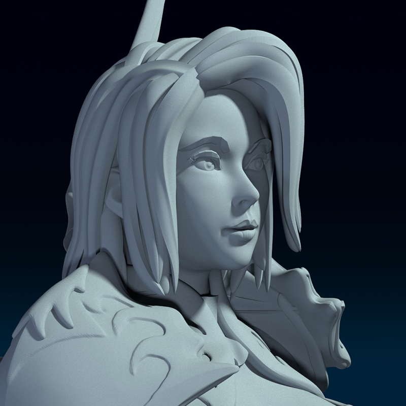 Download OBJ file Female Archer Angel 3D print model • 3D print object ...