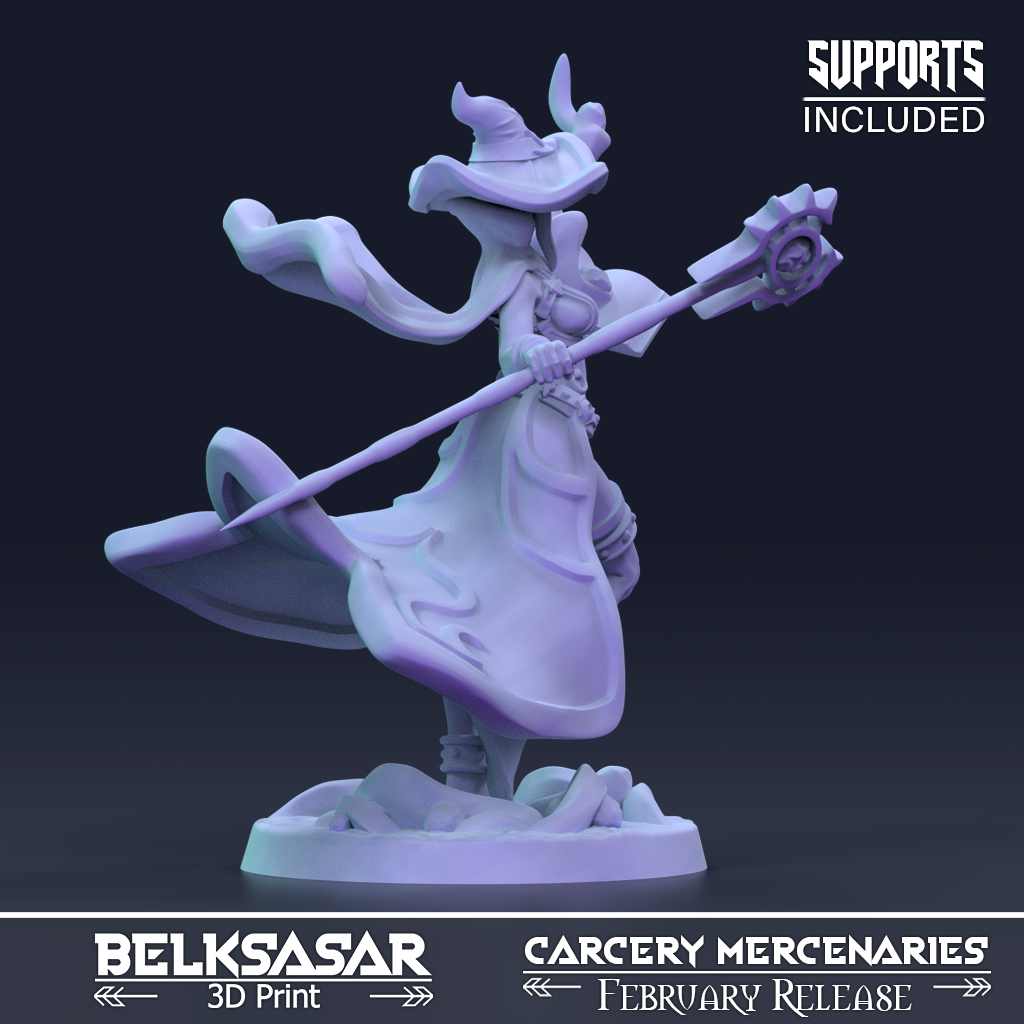 STL file Beleth the Elementalist・3D print design to download・Cults