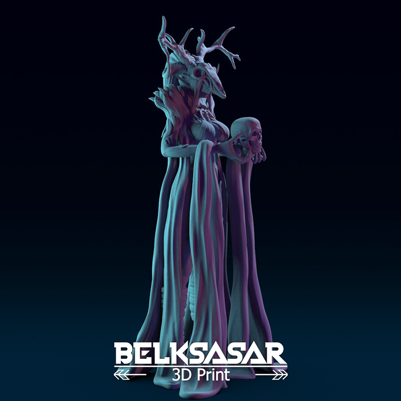 STL file Female Wendigo 3D print model ♀️・3D print design to download・Cults