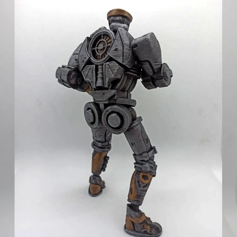 OBJ file Real Steel Fanart - Atom 3D print model ⚛️・3D print design to ...
