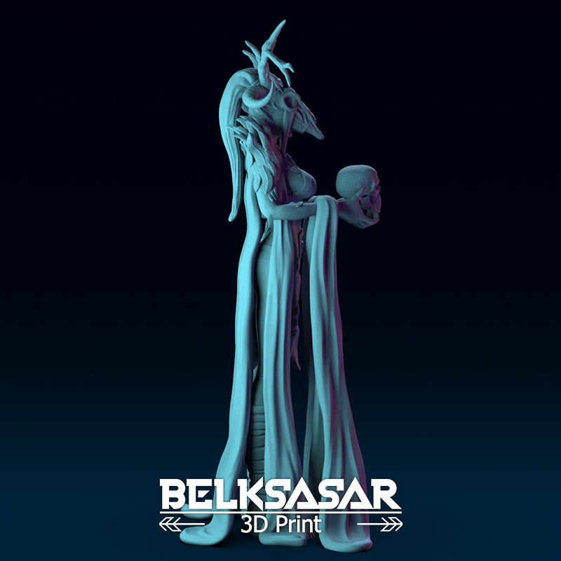 STL file Female Wendigo 3D print model ♀️・3D print design to download・Cults