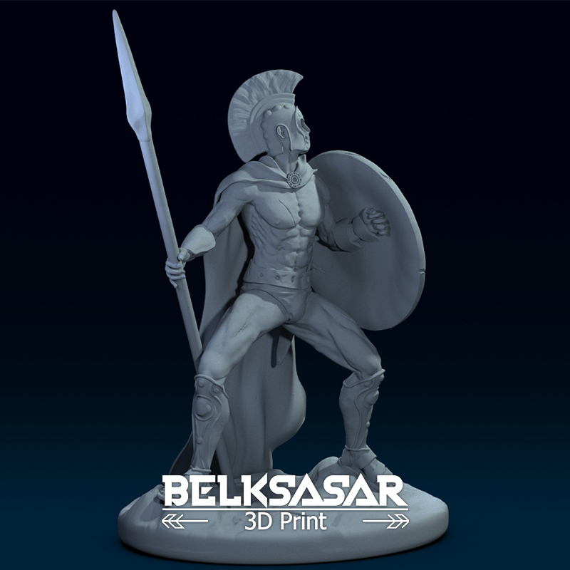 Descargar archivo OBJ Spartan warrior 3D print model • Diseño para ...