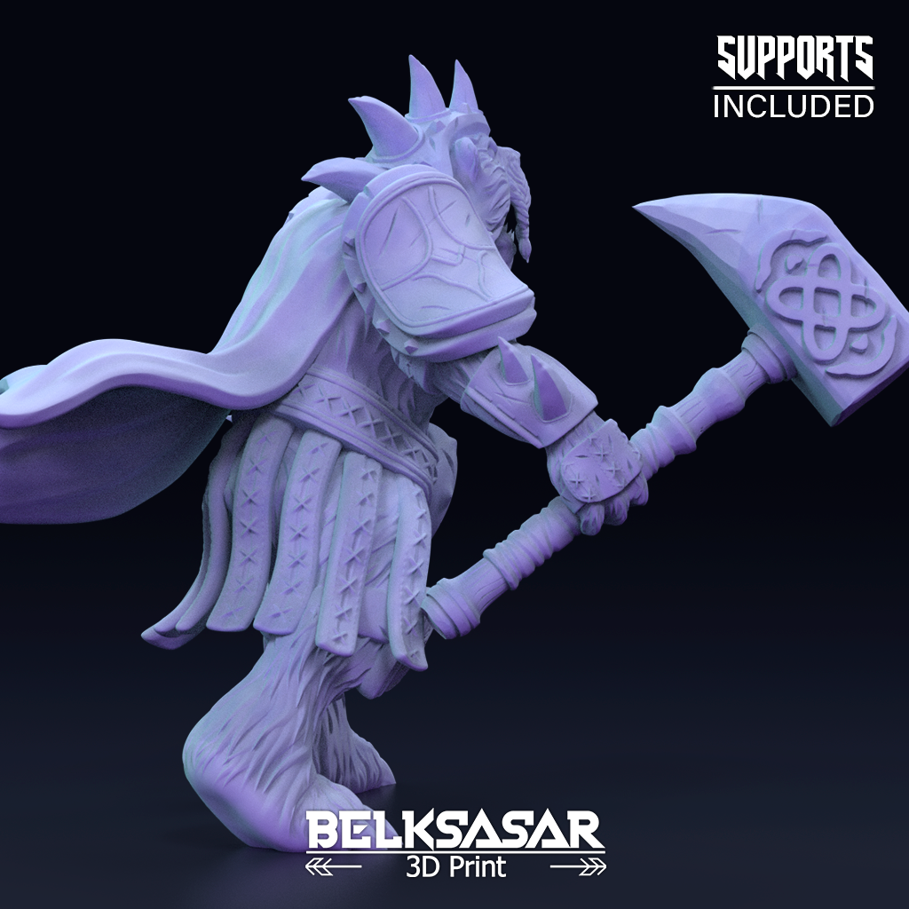 STL file Werebear Leader・3D printable model to download・Cults