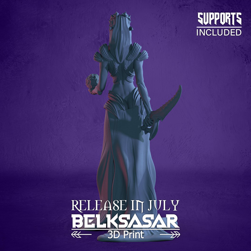 Stl File Cultist Female Nude 3d Print Model ♀️・3d Printer Model To