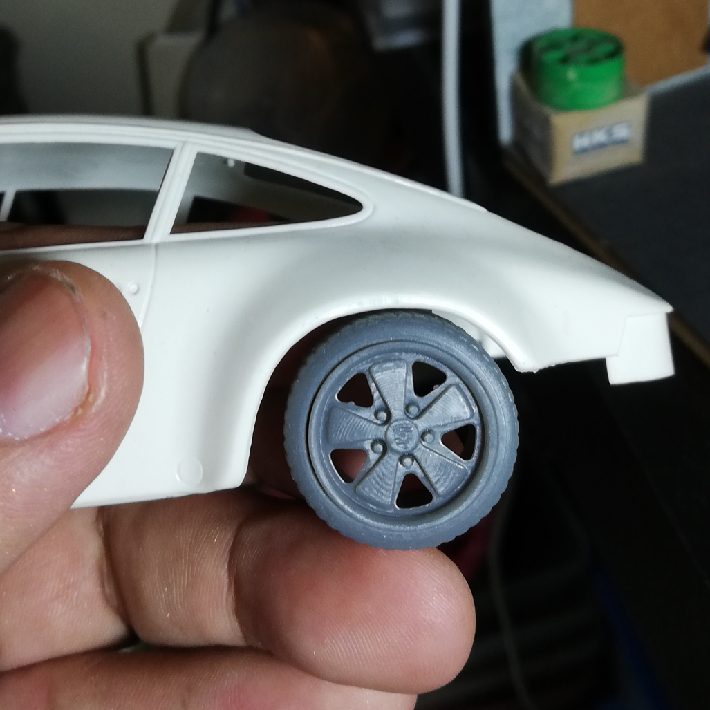 STL file 1/24 SCALE 15" Fuchs wheel for porsche & VW・3D print design to ...