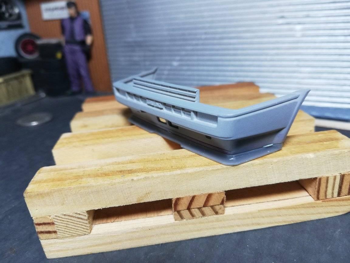 STL file 1/24 Aoshima AE86 TRUENO Front bumper lips 👄・3D printing idea ...