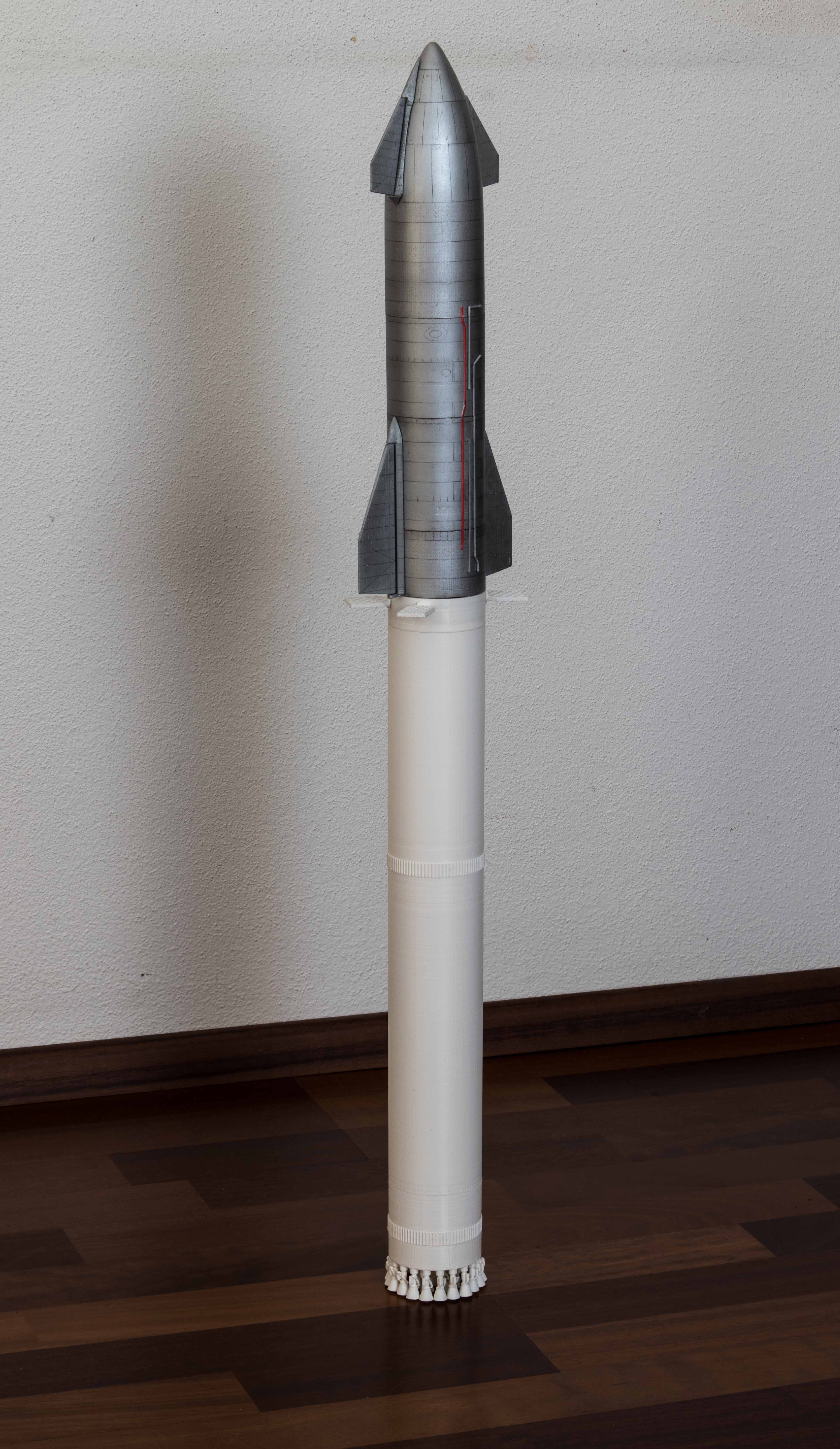 3D file SpaceX Superheavy・3D print model to download・Cults