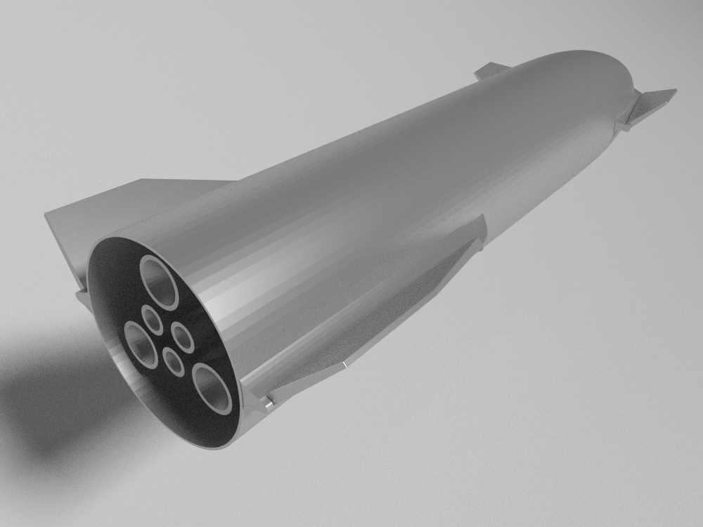 3D file SpaceX Starship 🚀・3D printing design to download・Cults