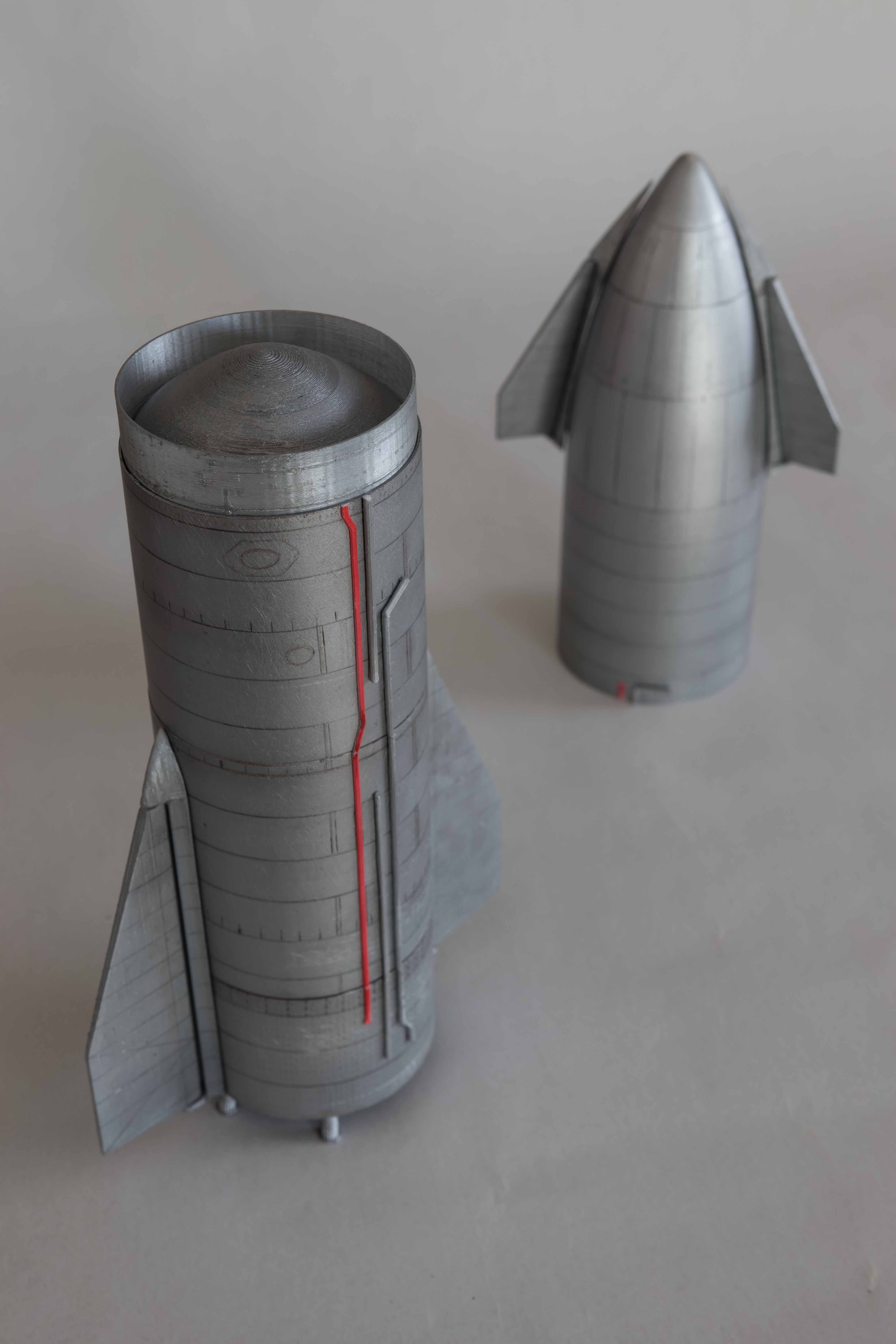 3D file SpaceX Starship (yard)・3D printer model to download・Cults