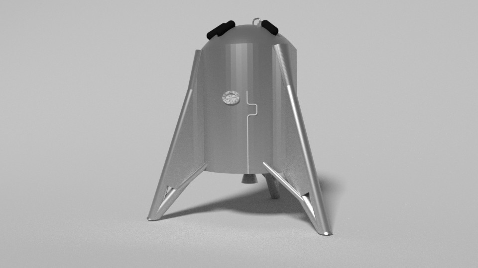 3D-Datei Starhopper (-bin) 🔮・Modell zum Herunterladen und 3D-Drucken・Cults