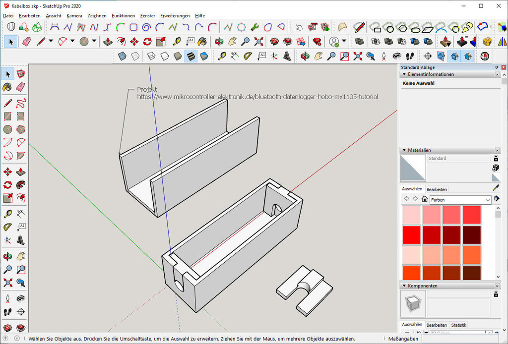 Fichier STL gratuit Kabel Box für Spannungsteiler,Messleitungen 📦 ...