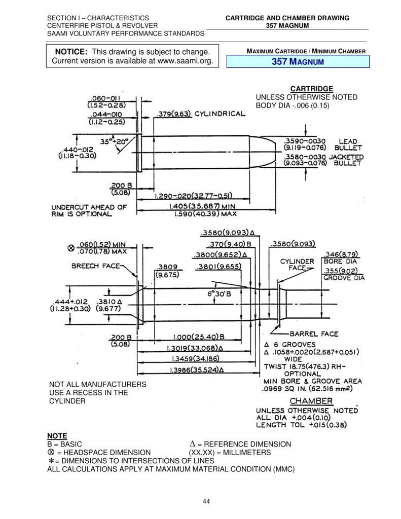 Free 3D file ANSI-SAAMI .357 Magnum Cartridge and Chamber 💭・3D ...
