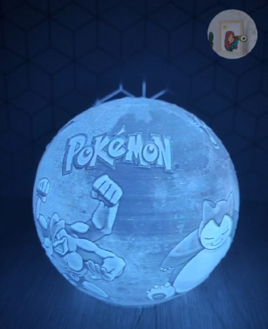 STL file Pokemon Lamp 🐉・Model to download and 3D print・Cults