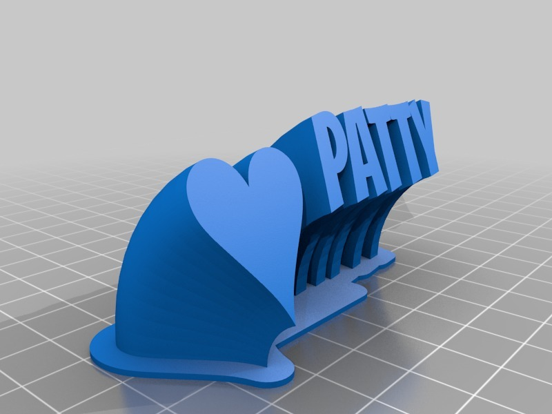 Free 3D file Love Patty ️‍🔥・3D printer design to download・Cults