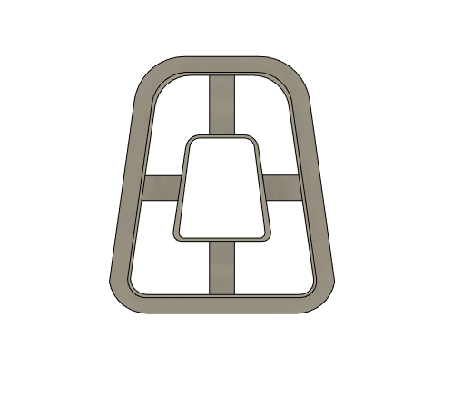 STL file Polymer Clay Cutter - Rounded Edge Trapezoid・3D printable ...