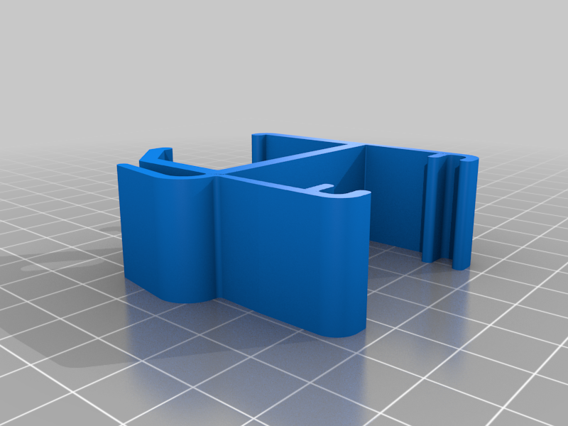 Free 3D file USB hub mounting bracket for 8040 4040 aluminum extrusions ...