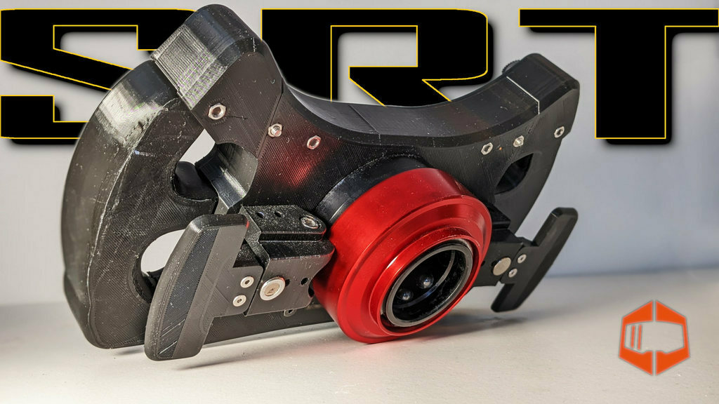 Archivo STL gratis SRT Ferrari 488 GT3 Sim Racing Volante para Simucube ...