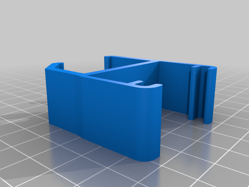 Free 3D file USB hub mounting bracket for 8040 4040 aluminum extrusions ...