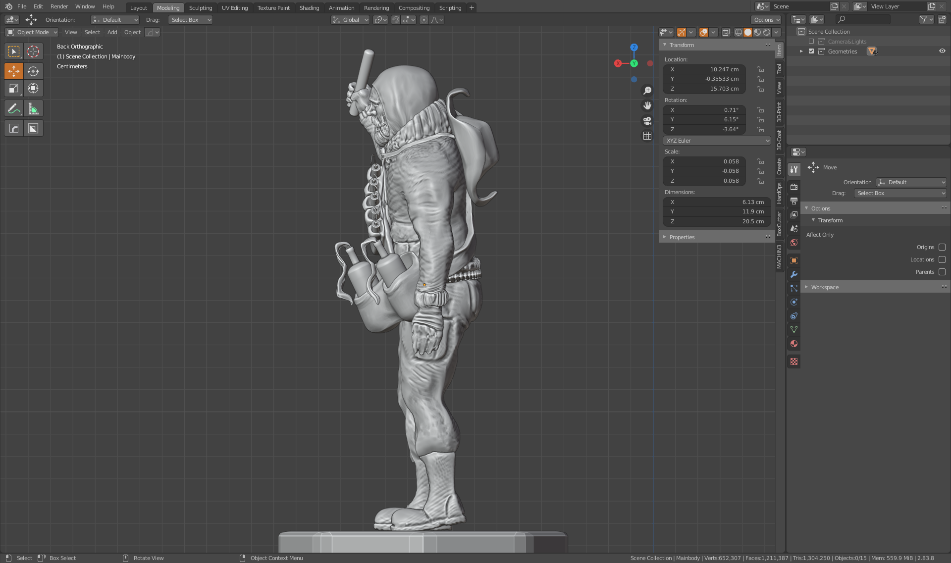 STL file MacReady - The Thing (1982) 🎨・Model to download and 3D print・Cults