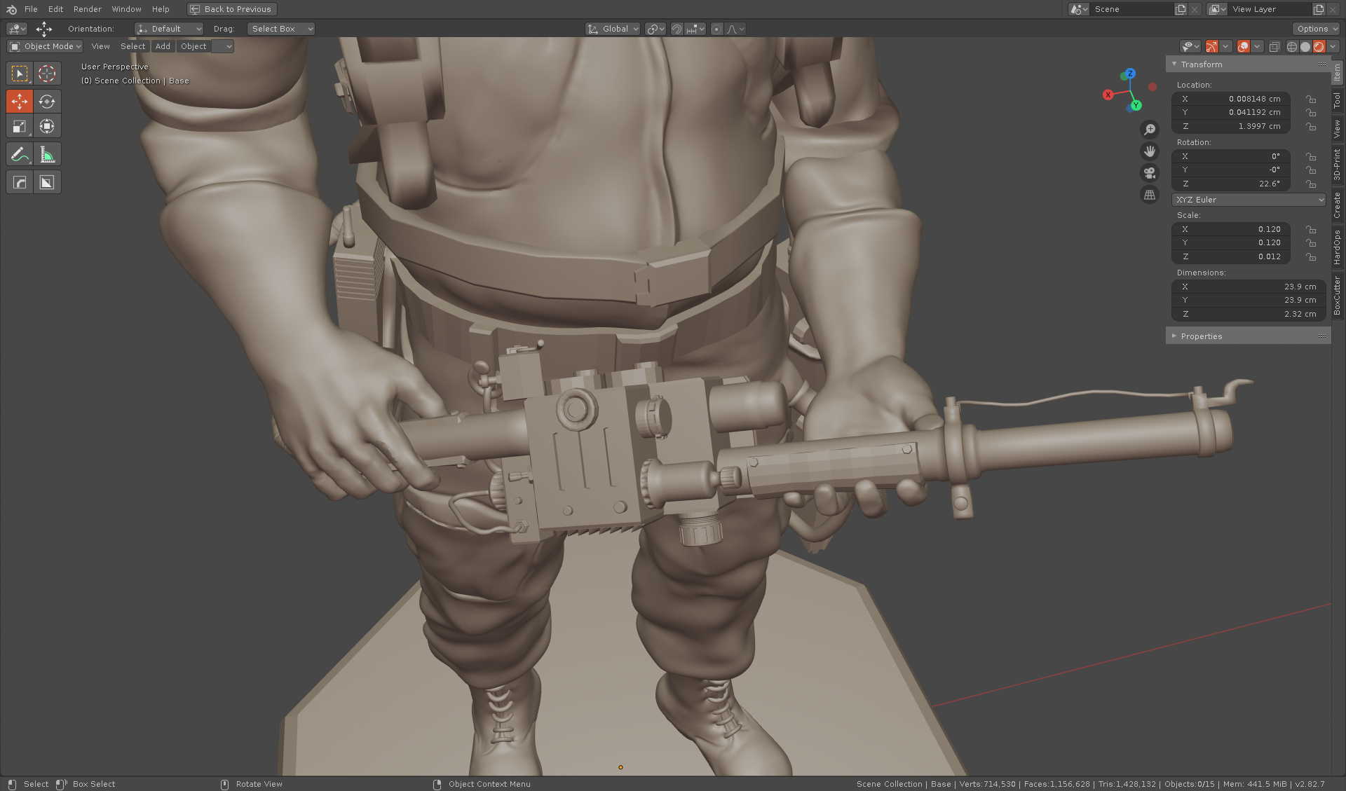 STL file Dr. Raymond Stantz - Ghostbusters (1984) 🎬・Model to download ...