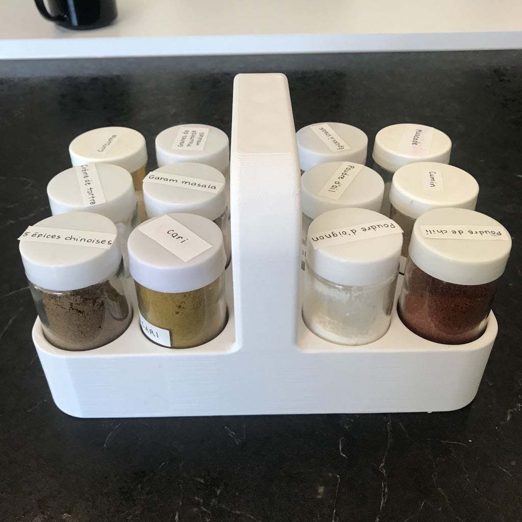 Free STL file Spice Rack / Holder / Tray・Design to download and 3D ...