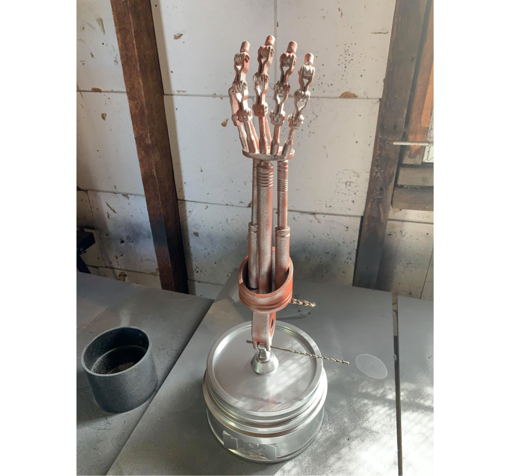 Free STL file Stand for T2 terminator arm・3D printer design to download ...