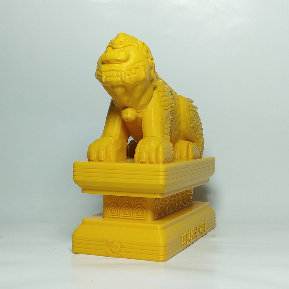 STL file KOREA MYTHICAL ANIMAL HAETAE 🦁・3D print object to download・Cults