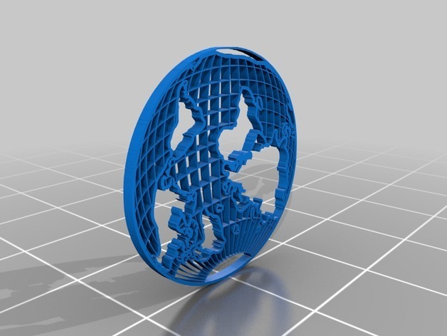 Бесплатный STL файл 2D WORLD MAP・Дизайн 3D-принтера для скачивания・Cults