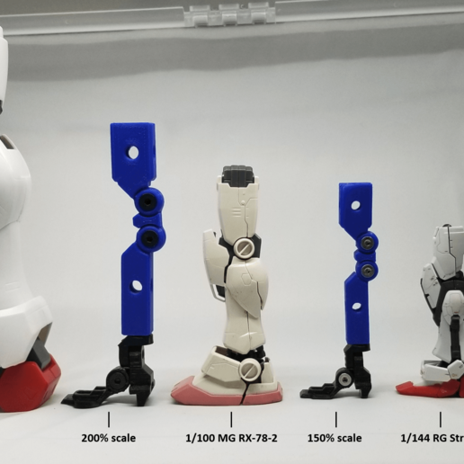 Download STL file X-Frame (Articulated Action Frame for Mecha) • 3D ...