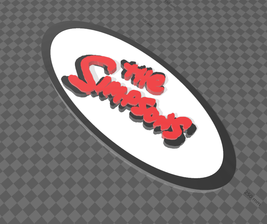 STL file The Simpsons -Logo-・3D printing template to download・Cults