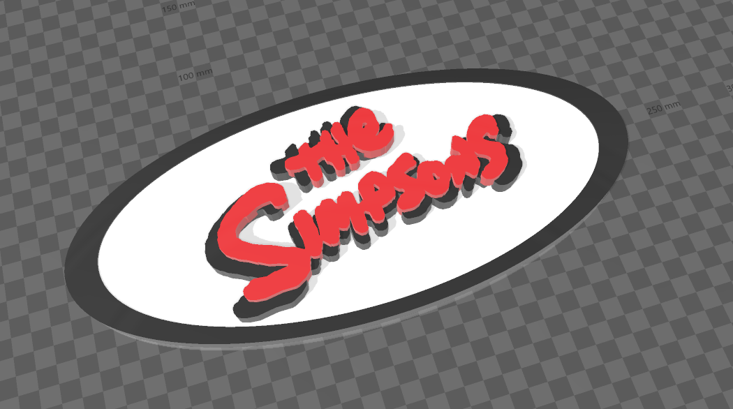 STL file The Simpsons -Logo-・3D printing template to download・Cults