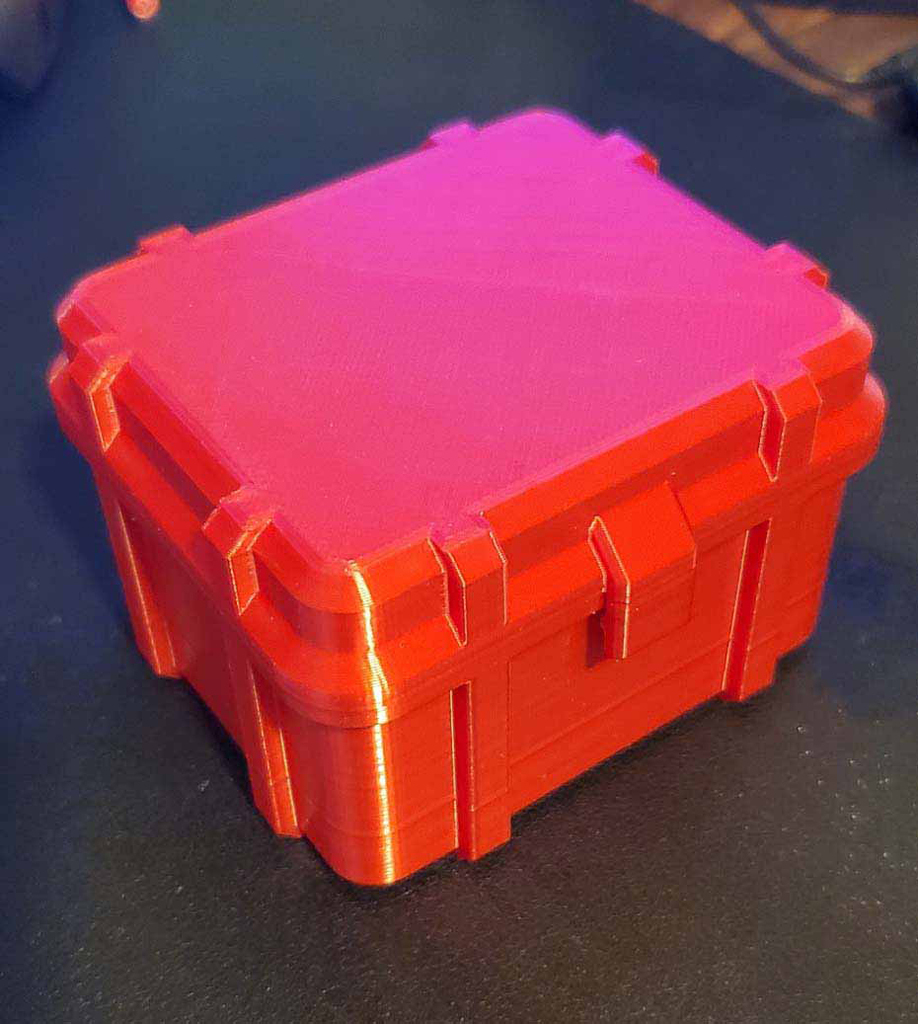 Free 3D file Rugged Box for 11x AA + 11x AAA batteries・3D printing ...