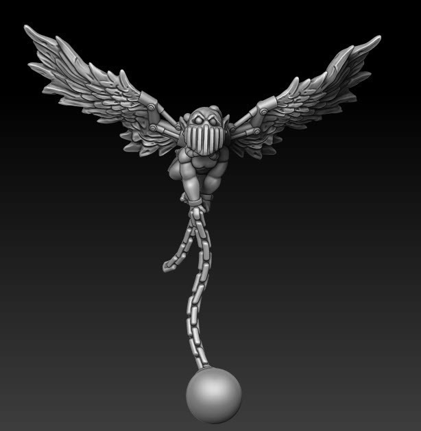 Free STL file Chaos Cherubs - Evil Flying Babies ⚔・3D printable model ...