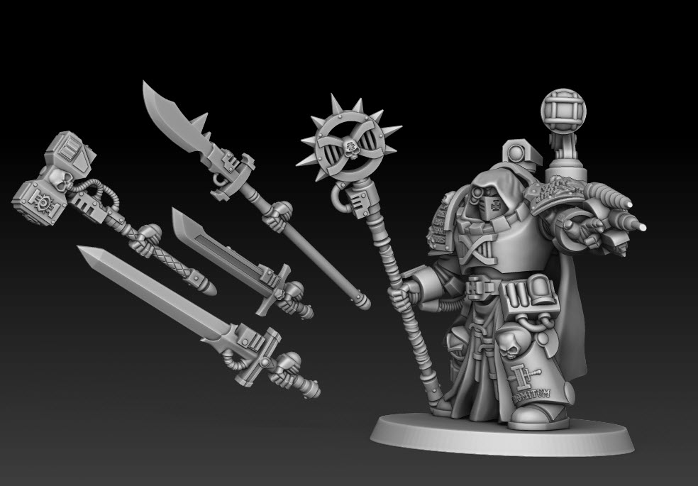 Archivo 3D Silver Wardens Medicatum Marine・Modelo para descargar y ...