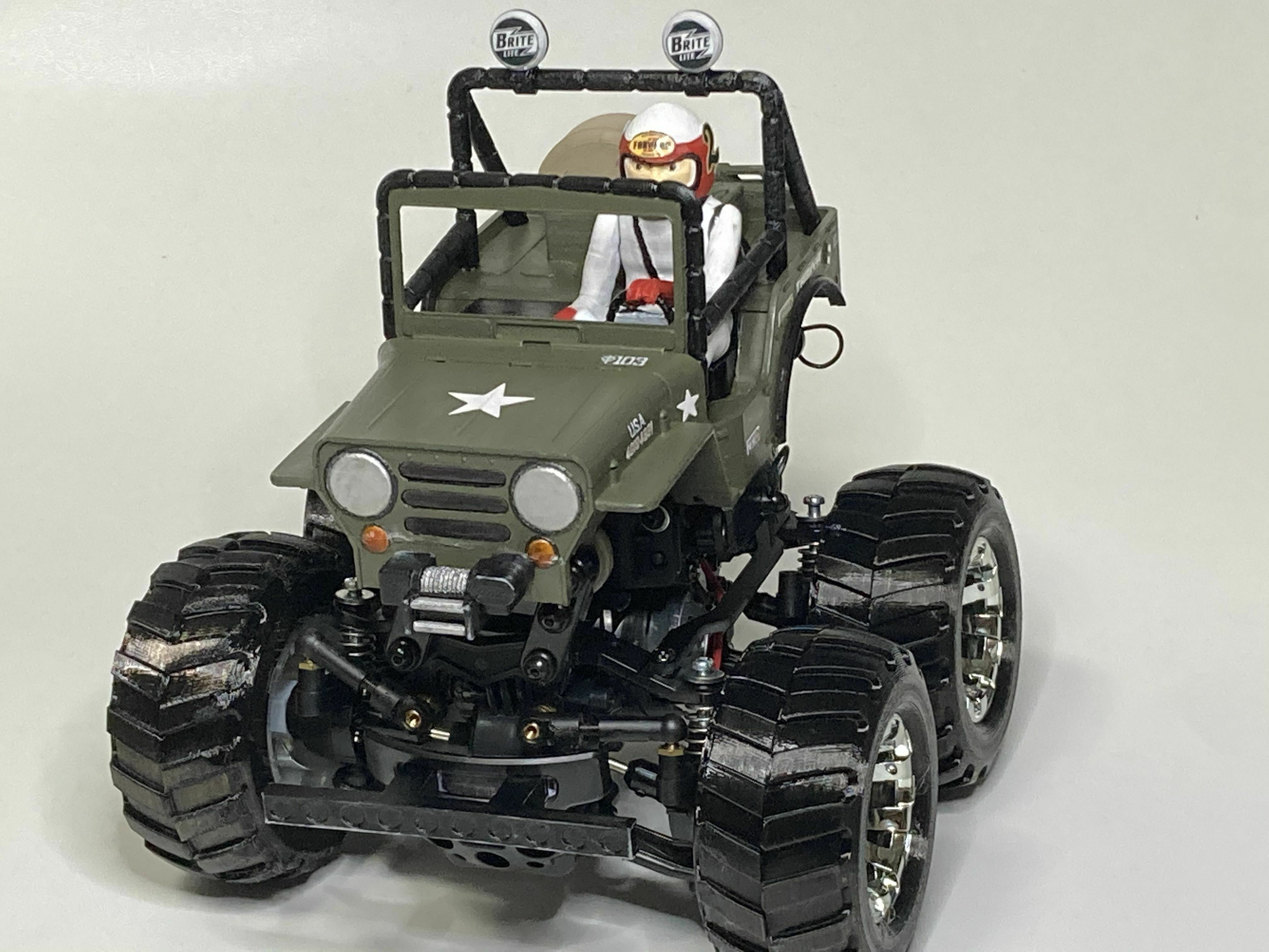 Download free STL file M151A BODY for TAMIYA SW-01 CHASSIS • Model to ...