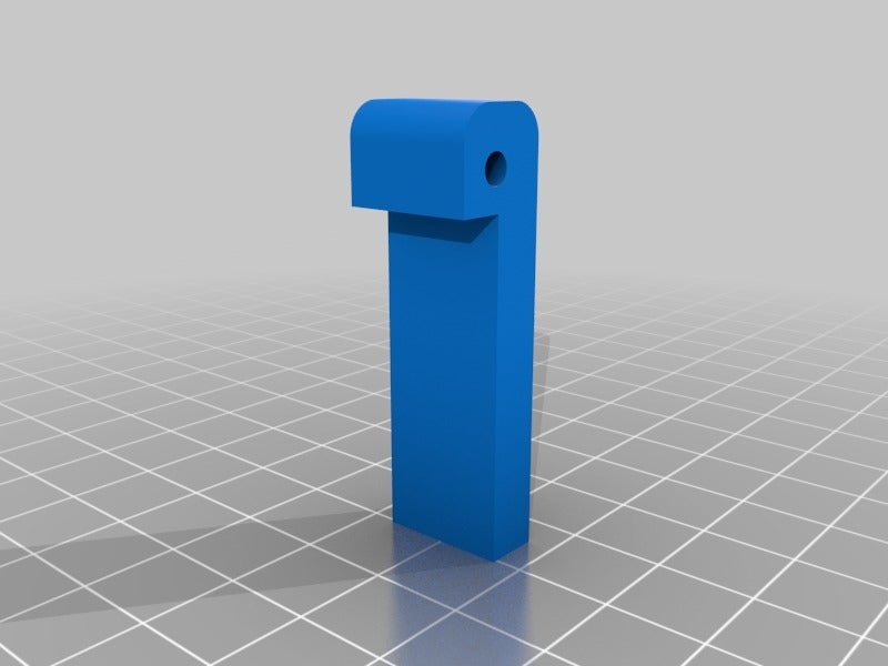 STL file Replacement tab for bicycle pump・3D printer model to download ...