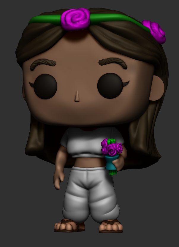 STL file New hippie couple funko・3D printer design to download・Cults