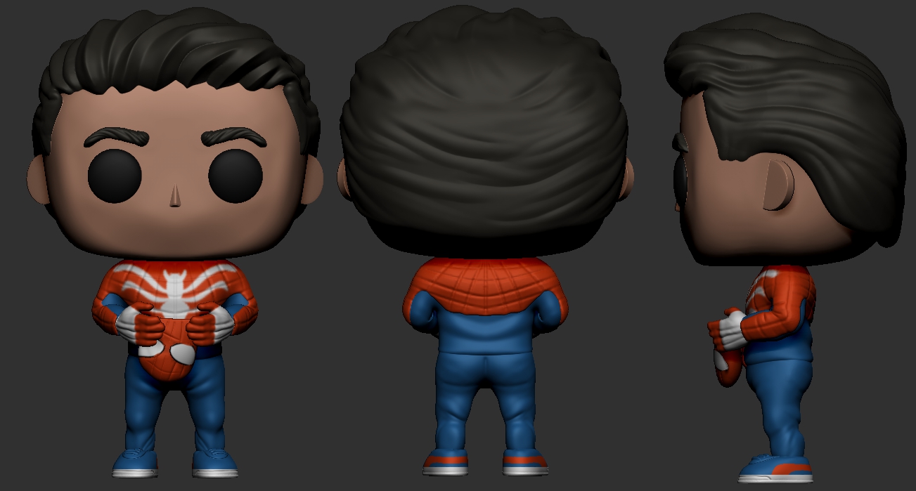 STL file Spider Man・3D printer model to download・Cults