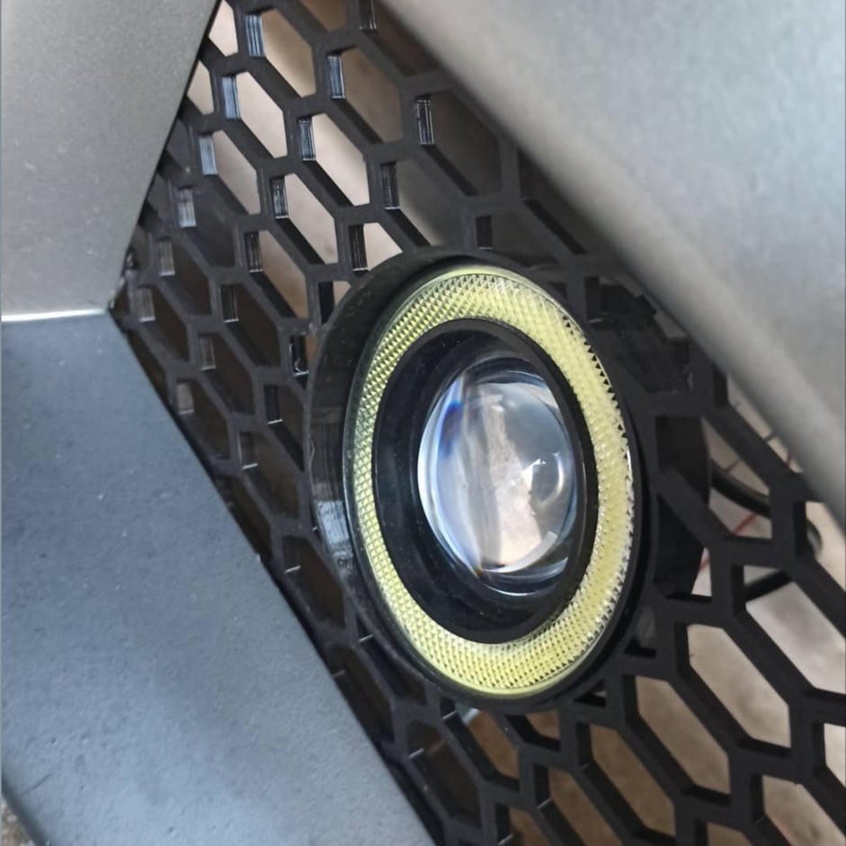 STL file FOG LIGHTS GRID (FITS ANY CAR)・3D printable model to download ...