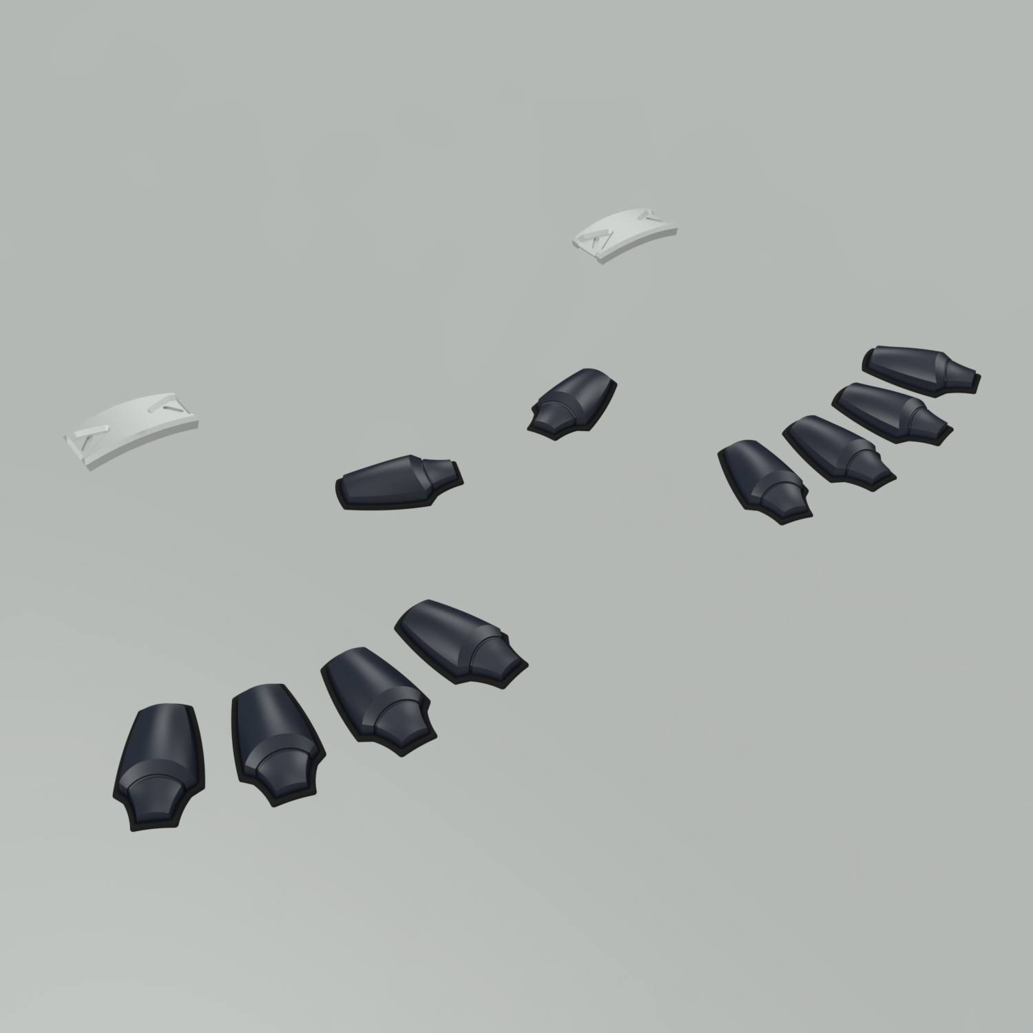 3D file Valorant Viper accessories 3D models set. Video game, props ...