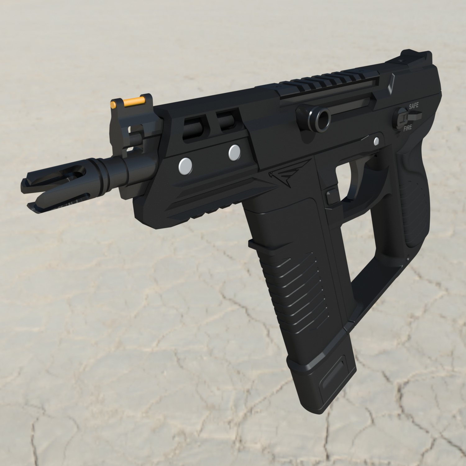 3D file Valorant AMP-11 Frenzy Automatic pistol Default skin. Video ...