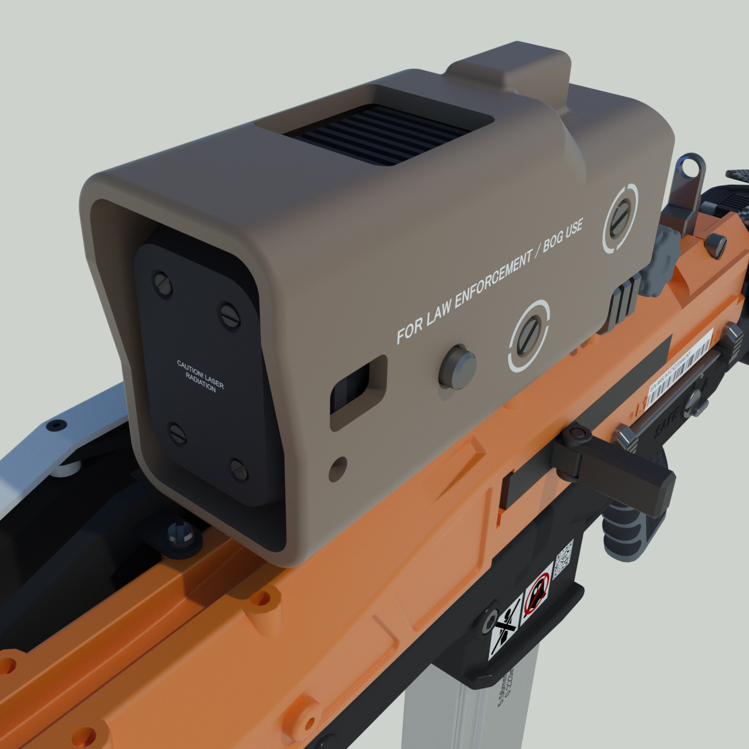 3D file Death stranding WellMax Assault rifle WM.556 (level 2). Video ...