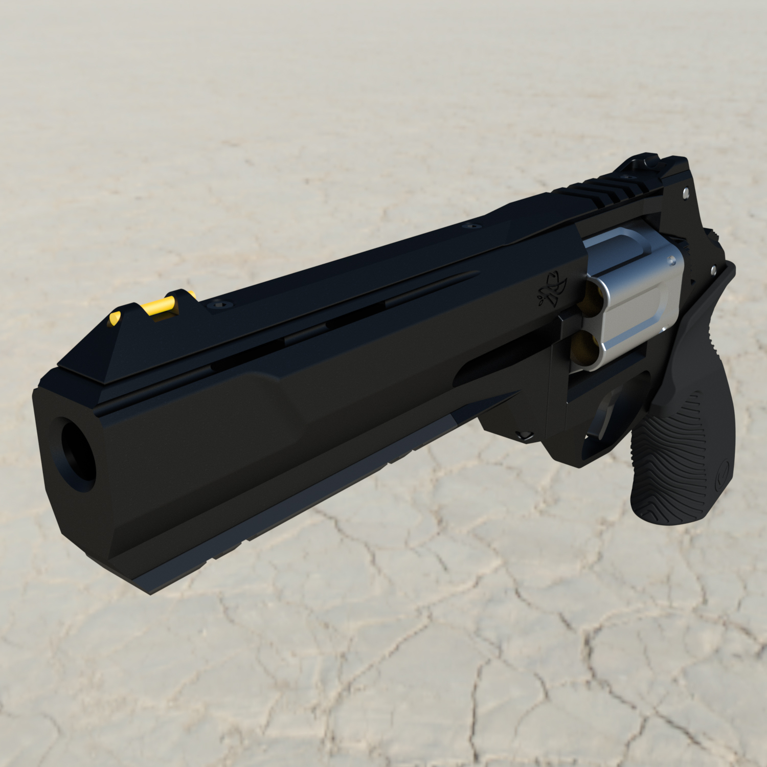 3D-Datei Valorant SAR-6 Sheriff Revolver Standard-Skin. Videospiel ...