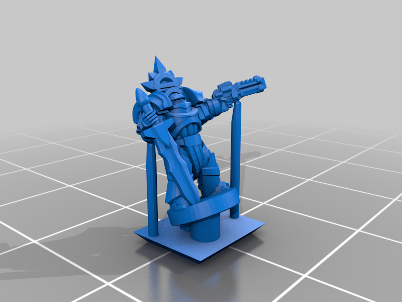 Free STL file Galactic Crusaders - Heavy Siege Armour Command- 6-8mm 🎨 ...