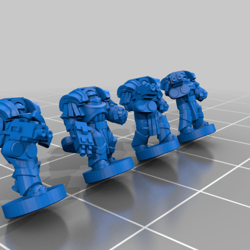 Download free STL file Galactic Crusaders - Heavy Siege Armour - 6-8mm ...